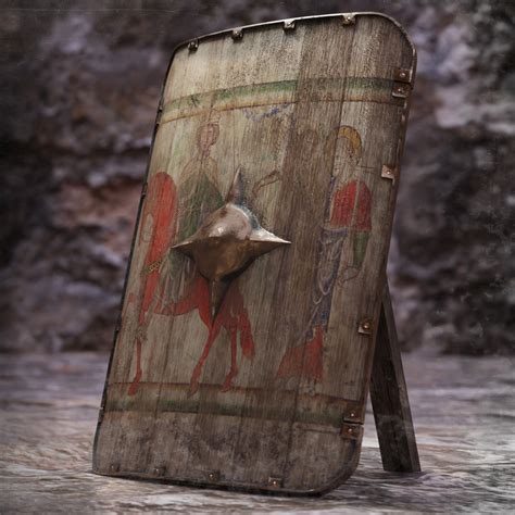 Artstation Scutum Shield 3d Model