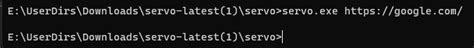 When I Run The Servo Program It Automatically Exits After A Few Moments Issue Servo