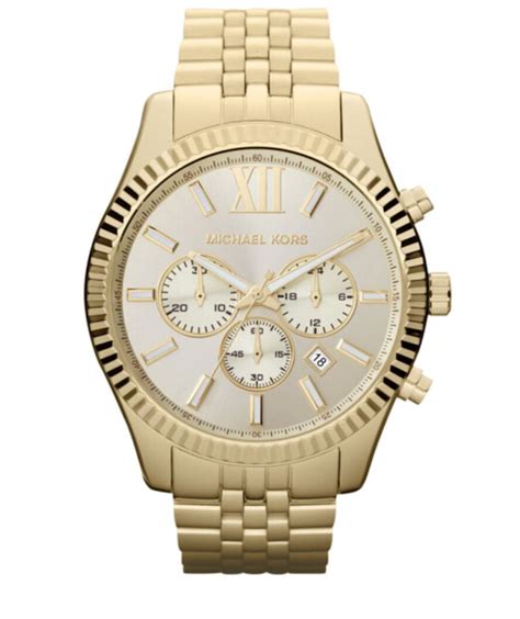 Наручные часы мужские Michael Kors Lexington 71382957 Gold - купить в ...