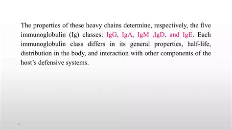 Immunoglobulin Structure Pptx
