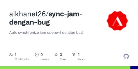 GitHub Alkhanet Sync Jam Dengan Bug Auto Synchronize Jam Openwrt Dengan Bug