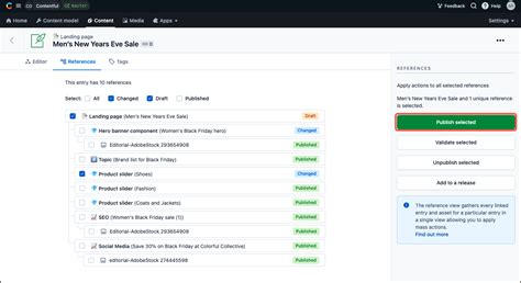 Publish References Contentful Help Center