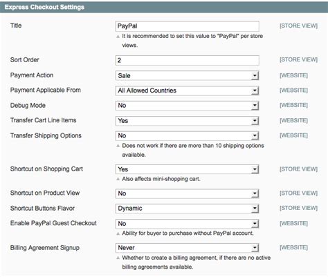 Paypal Express Option Is Missing At Checkout Magento 142 Stack
