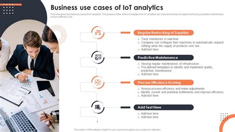 Business Use Cases Of Iot Analytics Iot Data Analytics Ppt Professional