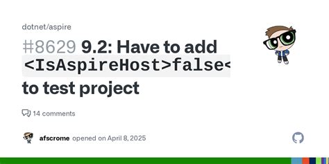 92 Have To Add ` False ` To Test Project · Issue 8629 · Dotnet