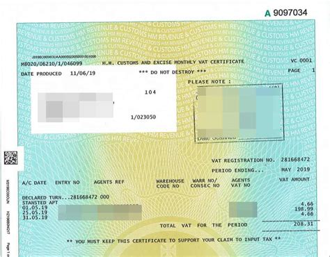 Example Of Vat Certificate At Daniel Gilmore Blog