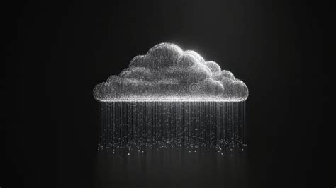 A Visually Intriguing Schematic Of A Data Cloud Is Shown With Thin