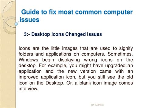 Guide To Fix Most Common Computer Issues