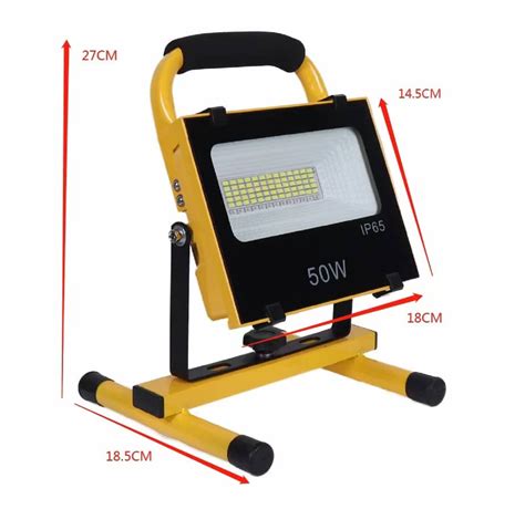 Led Rechargeable Portable Flood Light At Piece Portable Led Floodlight In Ghaziabad