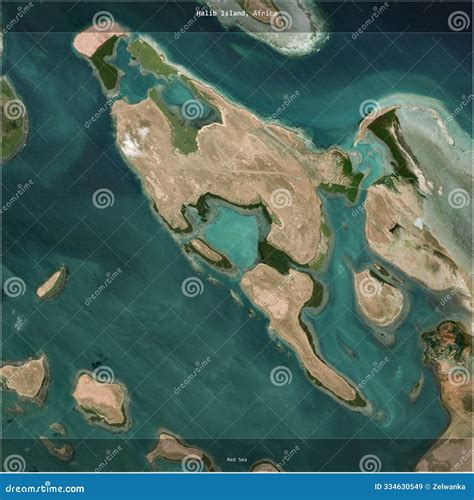 Halib Island Eritrea Cropped To Square Satellite January 10 2023