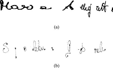 Examples Of Signature Segmentation A Offline Signature Segmentation