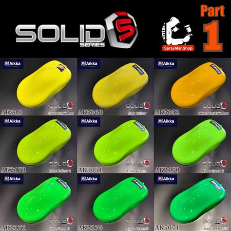 Aikka Solid S Special Colours Series Part 1 Shopee Malaysia