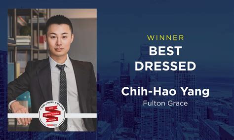 Best Dressed Chih Hao Yang Fulton Grace Chicago Agent Magazine