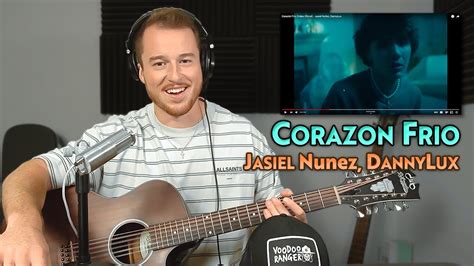 Guitar Player Reacts Corazón Frío Jasiel Nuñez Dannylux Seth