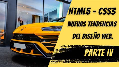 creando una pagina web con html5 css3 con las nuevas tendencias en