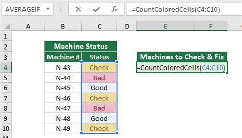 How To Count Colored Cells In Excel Encyclopedia Excel