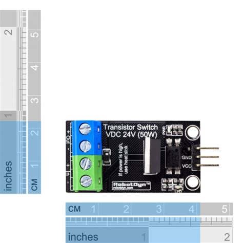 RobotDyn Transistor MOSFET DC Switch Module V Logic DC V A With Optocouplers Alexnld Com