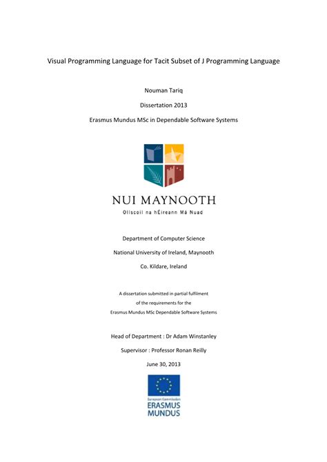 Visual Programming Language For Tacit Subset Of J Programming Language Docslib