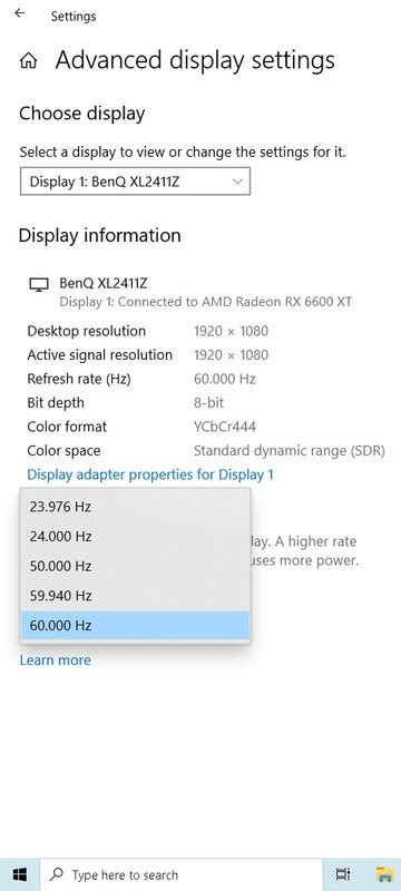 monitor refresh rate issue new gpu hardwarezone forums