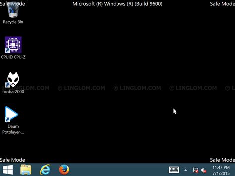 Boot Into Safe Mode On Windows 8 8 1
