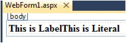 Literal VS Label ASP NET Interview Questions