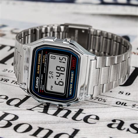 카시오 카시오 빈티지시계 메탈 전자 손목 시계 패션 손석희시계 A158wa 1d 위시버킷