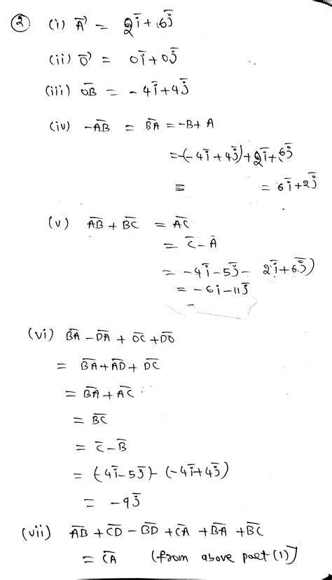 Solved Part The Figure Below Shows Five Named Points A B C D And O The Letter O Not