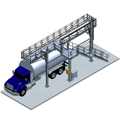 Vertical Elevated Tanker Loading Platform Ewfm