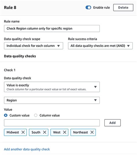 Enforce Customized Data Quality Rules In Aws Glue Databrew Aws Big Data Blog