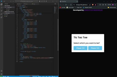 Nirotyay Mukherjee On Linkedin Webdevelopment Javascript Css Html Tictac Prodigyinfotech