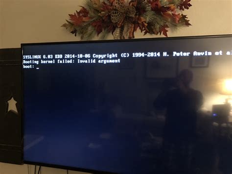 Booting Kernel Failed General Support Libreelec Forum