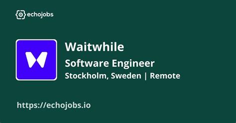 Waitwhile Is Hiring Software Engineer Backend Remote Stockholm Sweden C Go Machine