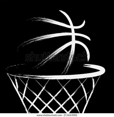 Basketball Vector Stock Vector Royalty Free 213663082