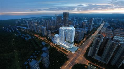 珠海香洲北兴格金泽大厦项目 Aedas