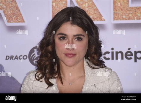 Cassandra Sanchez Navarro Poses During A Press Conference To Promote Cindy La Regia Film At