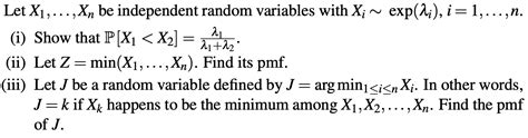 Let X Xn Be Independent Random Variables With Chegg
