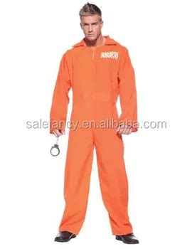 Adult Sexy Orange Prisoner Jumpsuit Gay Men Costume Qamc 2070 Buy Orange Jumpsuit Prisoner