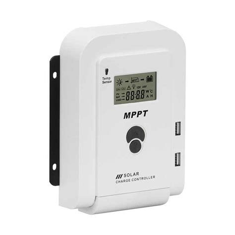 Gcsoar Mppt Solar Charger Controller 20a Solar Inverter System With Led Display 20a Rated