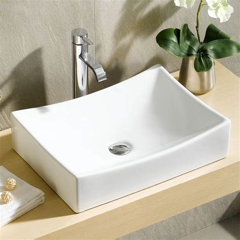 Rectangular Countertop Basin Vanern Wash Basin Bathempire Countertops Diy Countertops