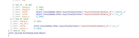 Unexpected Debugger Behavior Caused By Finally And Await · Issue 61213