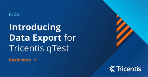 Introducing Data Export For Tricentis Qtest Tricentis