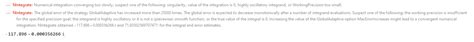 Calculus And Analysis Nintegrate With Big Error Estimates
