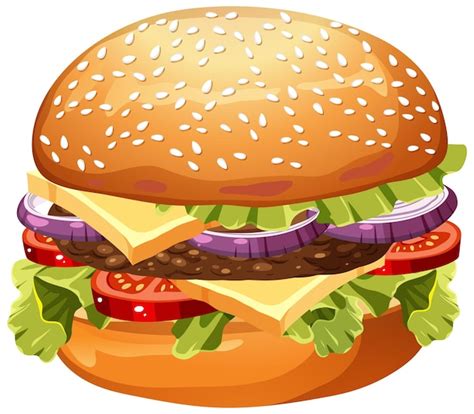 Cartoon Cheeseburger Clip Art Images Free Download On Freepik