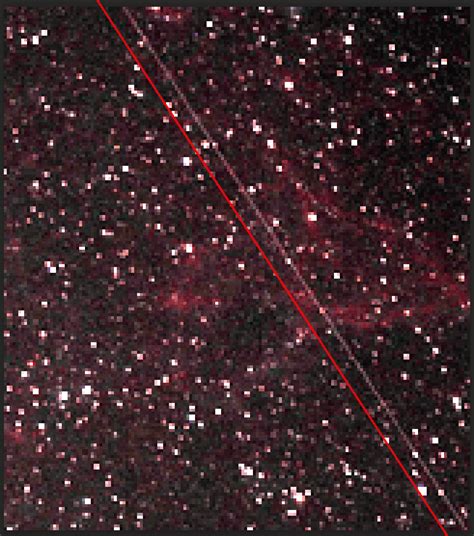 Help Identifying This Tumbling Object In A Night Sky Photo From Namibia