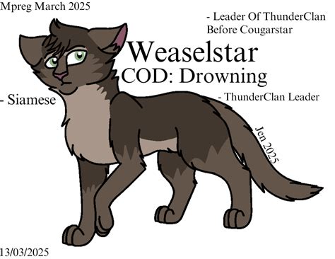 Weaselstar Xcxcharli72s Ocs Wiki Fandom
