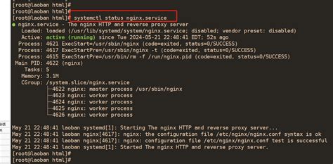 Nginx启动报错job For Rvice Failed Because The Control Process