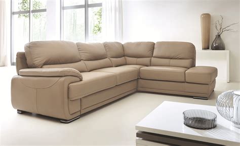 Real Leather Sectional Sleeper With Pull Out Bed Kansas Missouri Esf