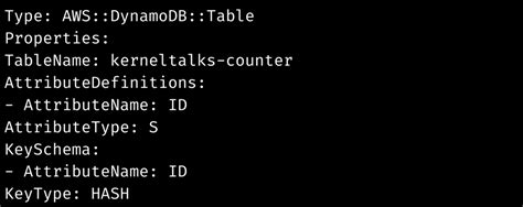 atomic counter in aws dynamodb with aws cli setup
