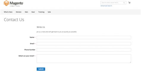 how to configure contact us page in magento 2 0 belvg blog