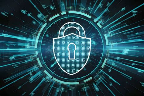 Guardian Of Digital World Confronting Cyber Threats Symbolizing Cybersecurity And Digital